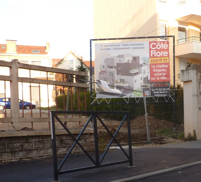 Rue Just Becquet : démolition avant une construction – Vivre aux chaprais